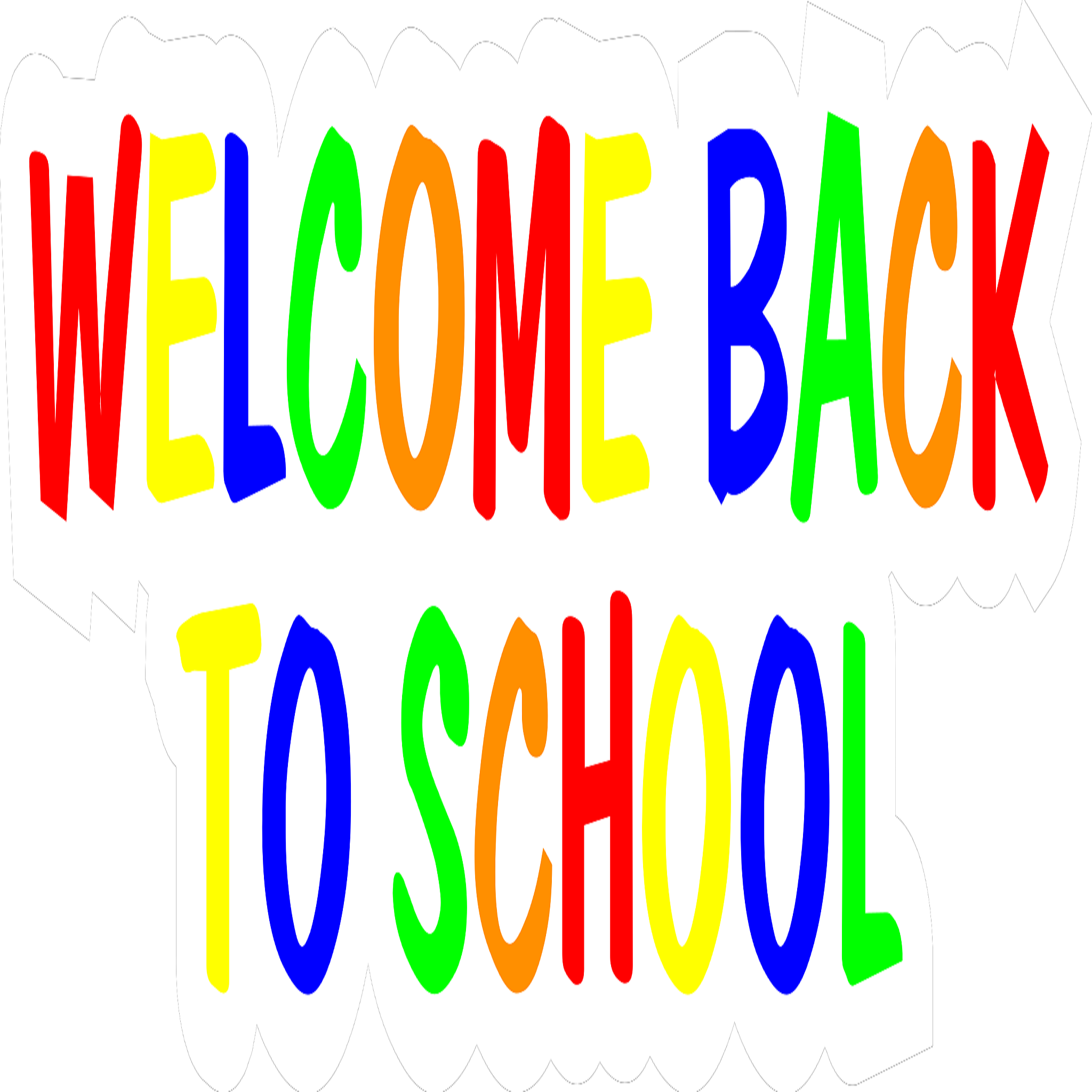 Inspirational Quote "Welcome Back to School Sticker" Motivational Stic