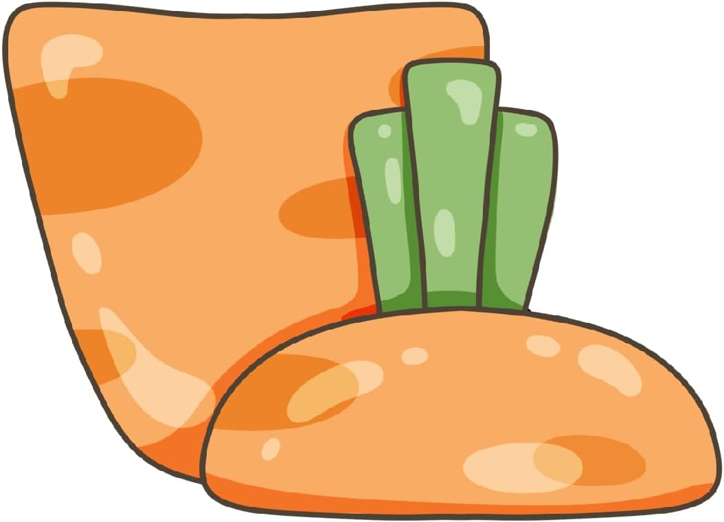 Inspirational Quote "Carrot Slice" Motivational Sticker Vinyl Decal Mo