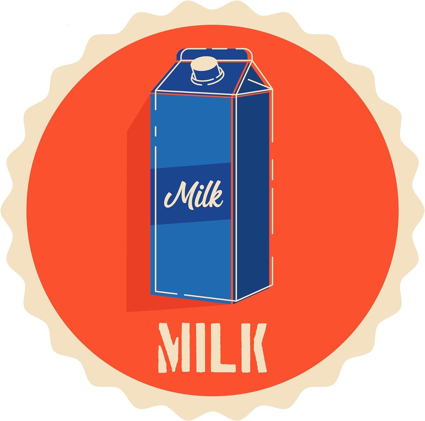 Inspirational Quote Milk, Sticker Motivational Sticker Vinyl Decal Mot ...