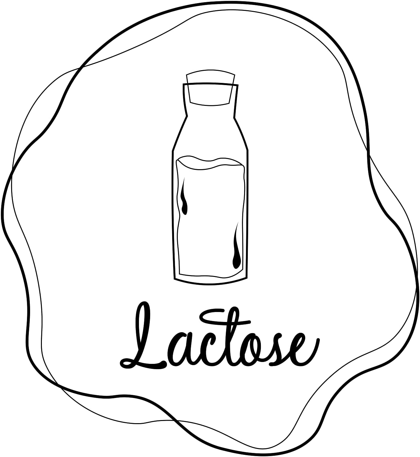 Inspirational Quote Lactose Sticker Motivational Sticker Vinyl Decal M