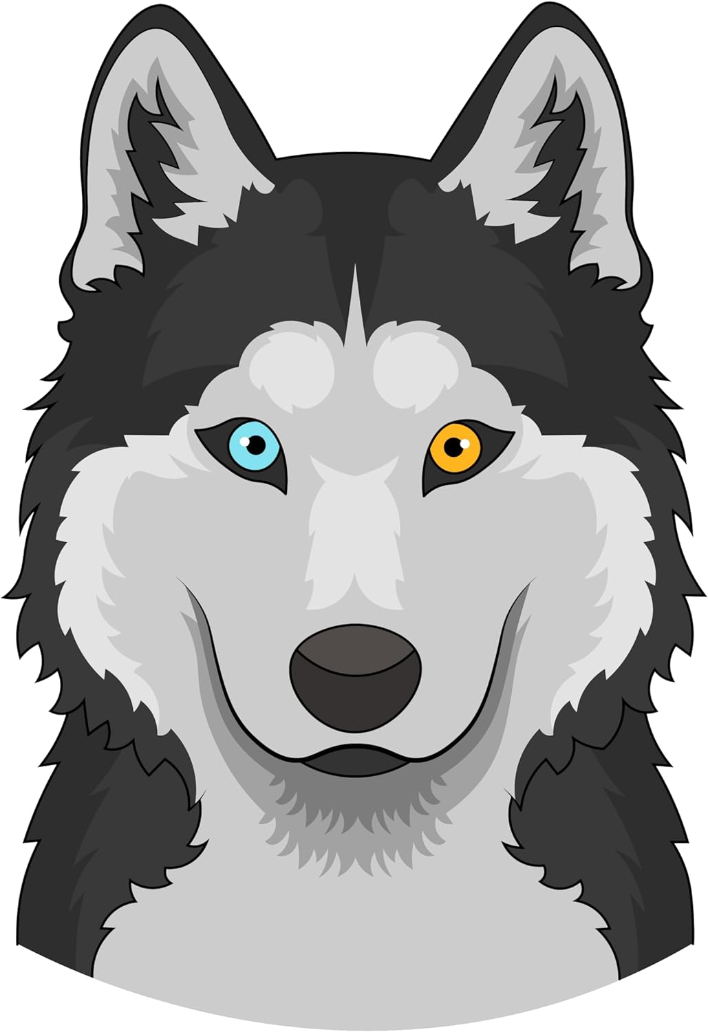 Inspirational Quote "Snow dag Sticker" Motivational Sticker Vinyl Deca