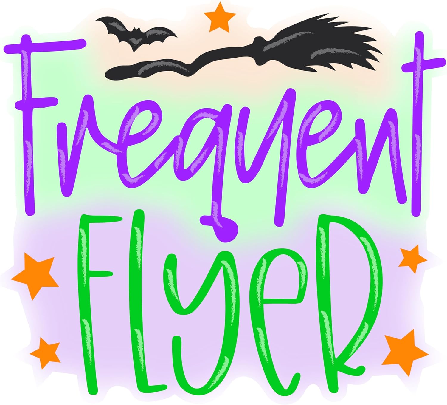 Inspirational Quote Frequent Flyer Motivational Sticker Vinyl Decal Mo