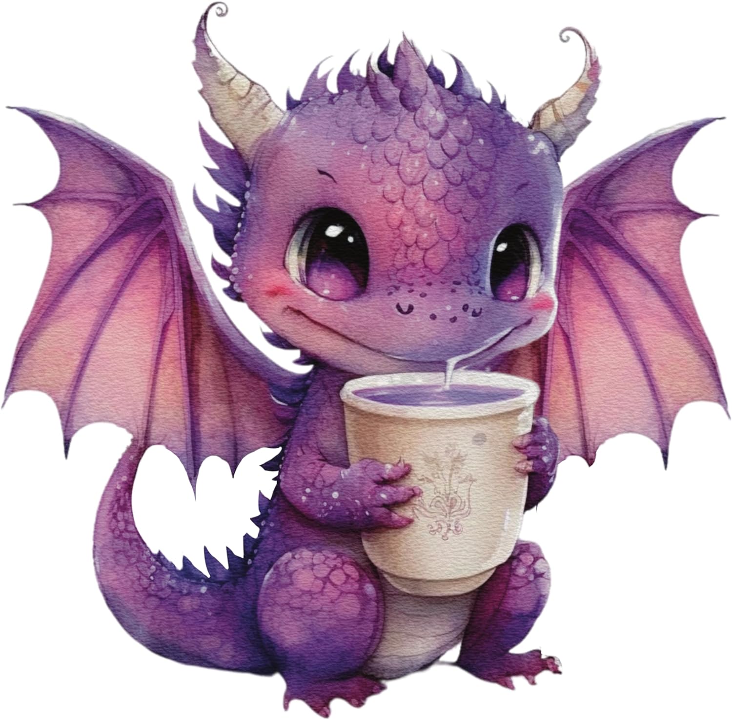 Inspirational Quote Little Dragon Motivational Sticker Vinyl Decal Mot