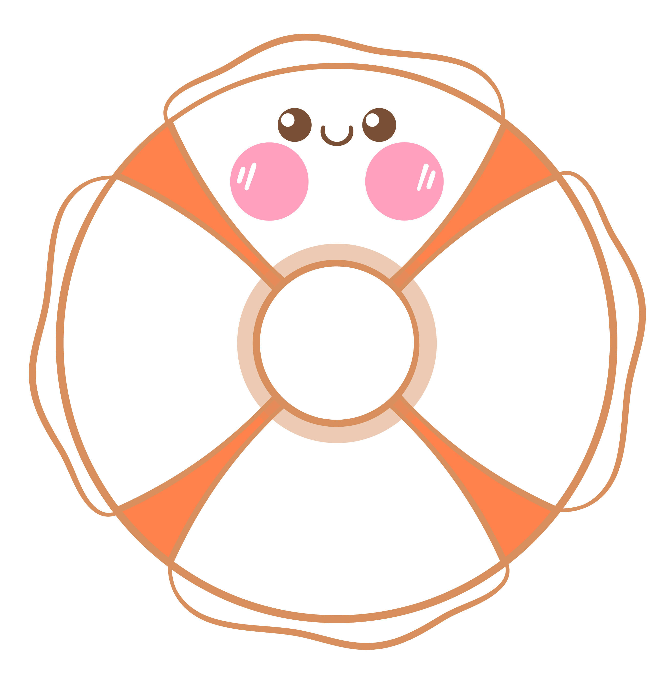 Inspirational Quote "Inflatable Ring" Motivational Sticker Vinyl Decal