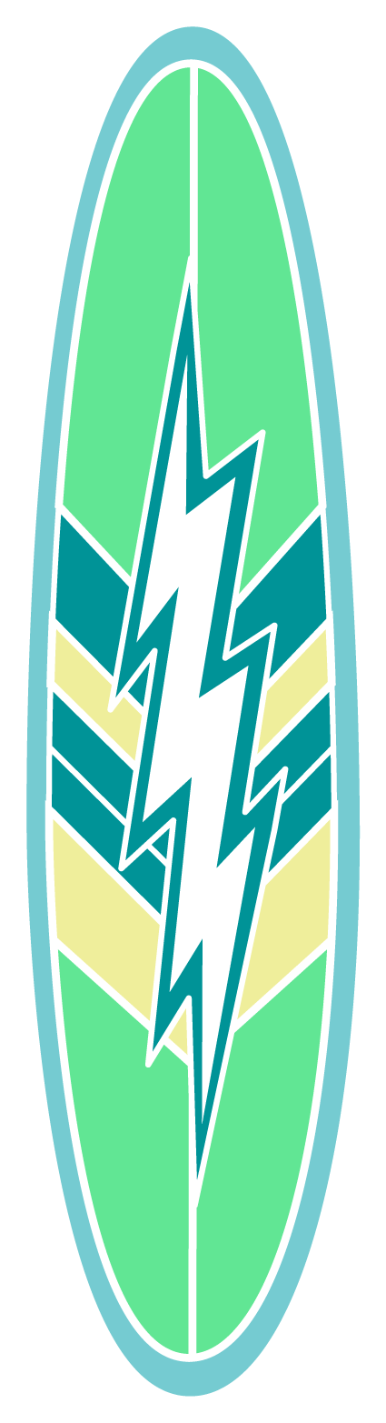 Inspirational Quote "Disaster Sign Suferboard" Motivational Sticker Vi